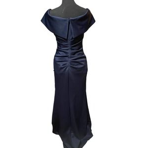 Xscape | Dresses | Xscape Gown Long Maxi Dress Womens 4 Patti Off ...